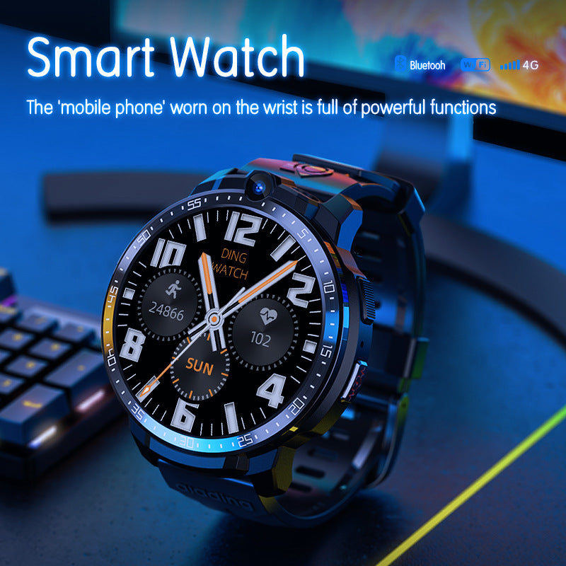 Smartwatch - SOS Emergency Call, Heart Rate, Blood Pressure and Body T