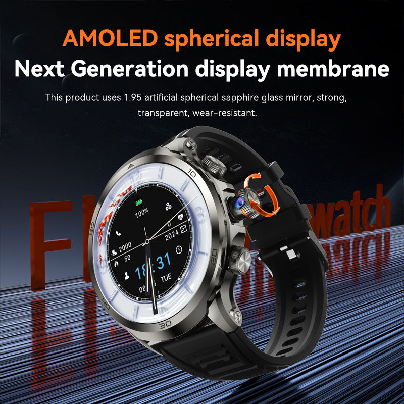 H19 Round Screen Smart Watch Phone Watch HD Camera Function